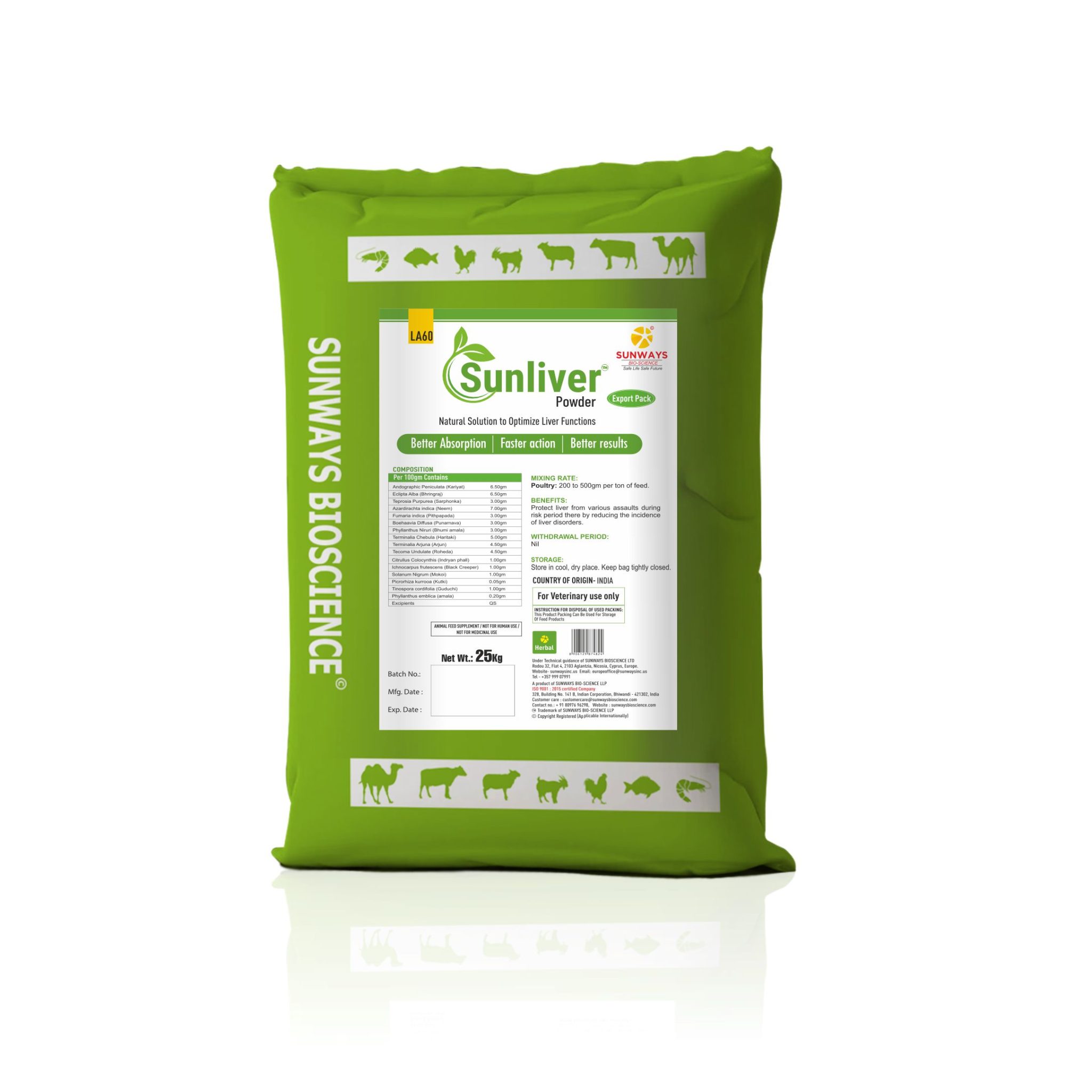 Sunliver-powder – Sunways Bio Science